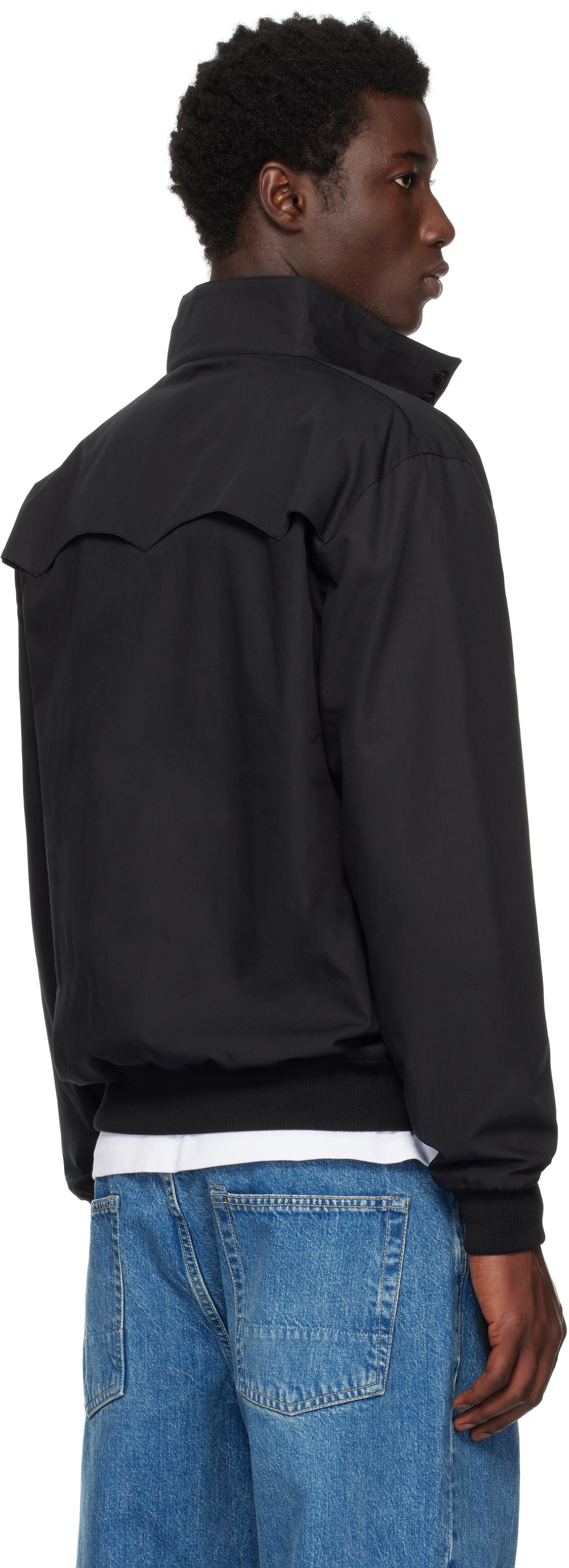 Fred Perry Black Harrington Jacket Fred Perry