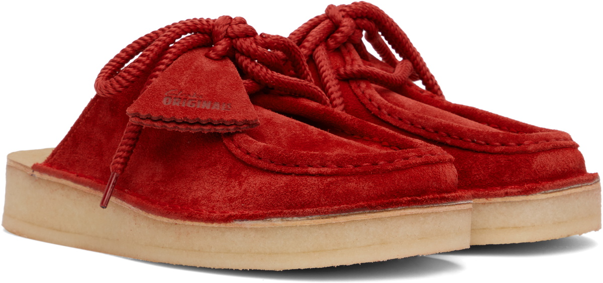 Clarks Originals Red Desert Nomad Mules Clarks Originals
