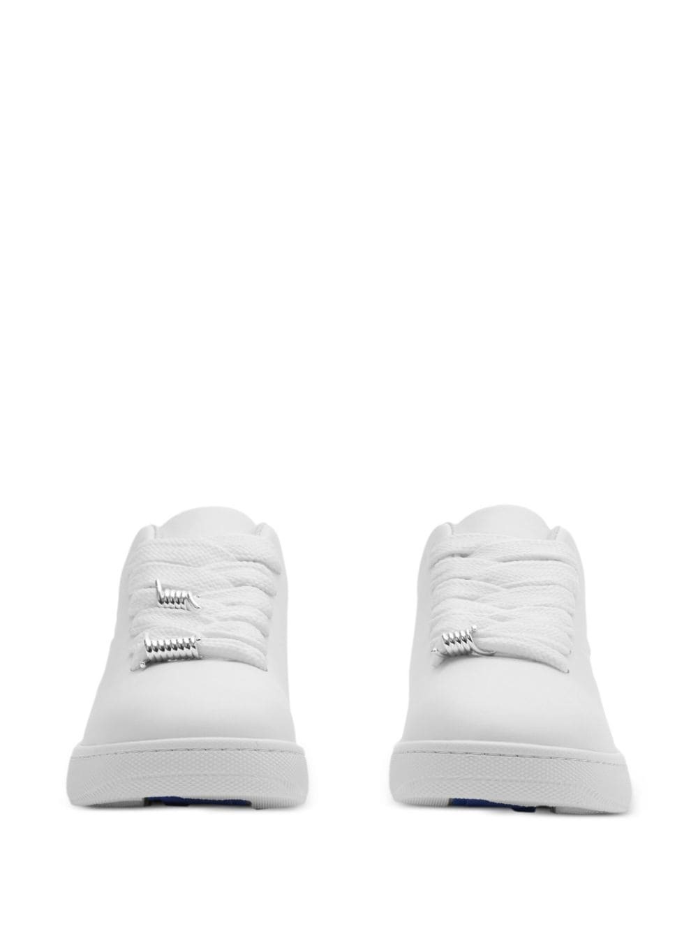 BURBERRY - Box Sneaker In Leather Burberry