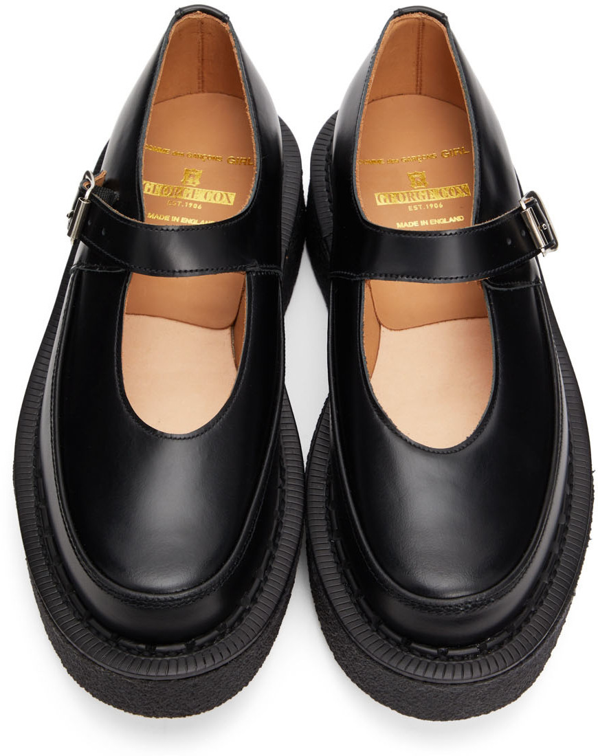 Comme des Garçons Girl Black Platform Ballerina Flats Comme des Garcons ...