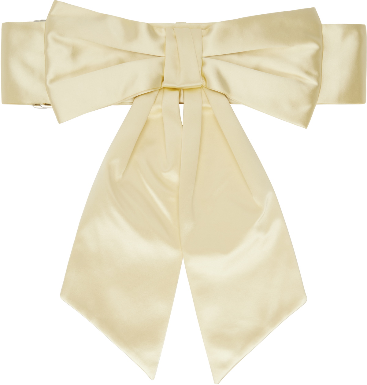 Sandy Liang Beige Bow Boy Scout Bag Sandy Liang