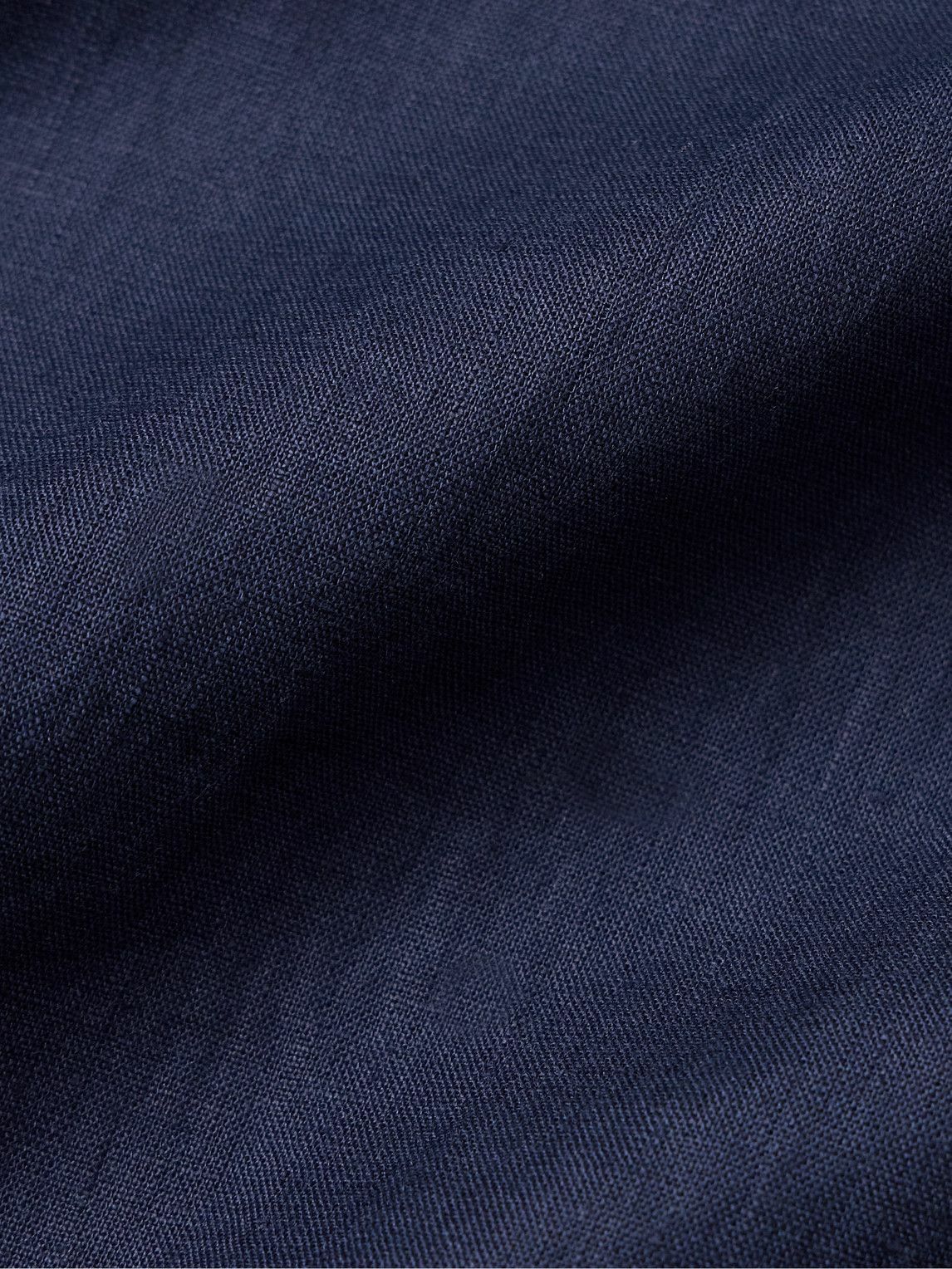 Kiton - Linen Bomber Jacket - Blue Kiton