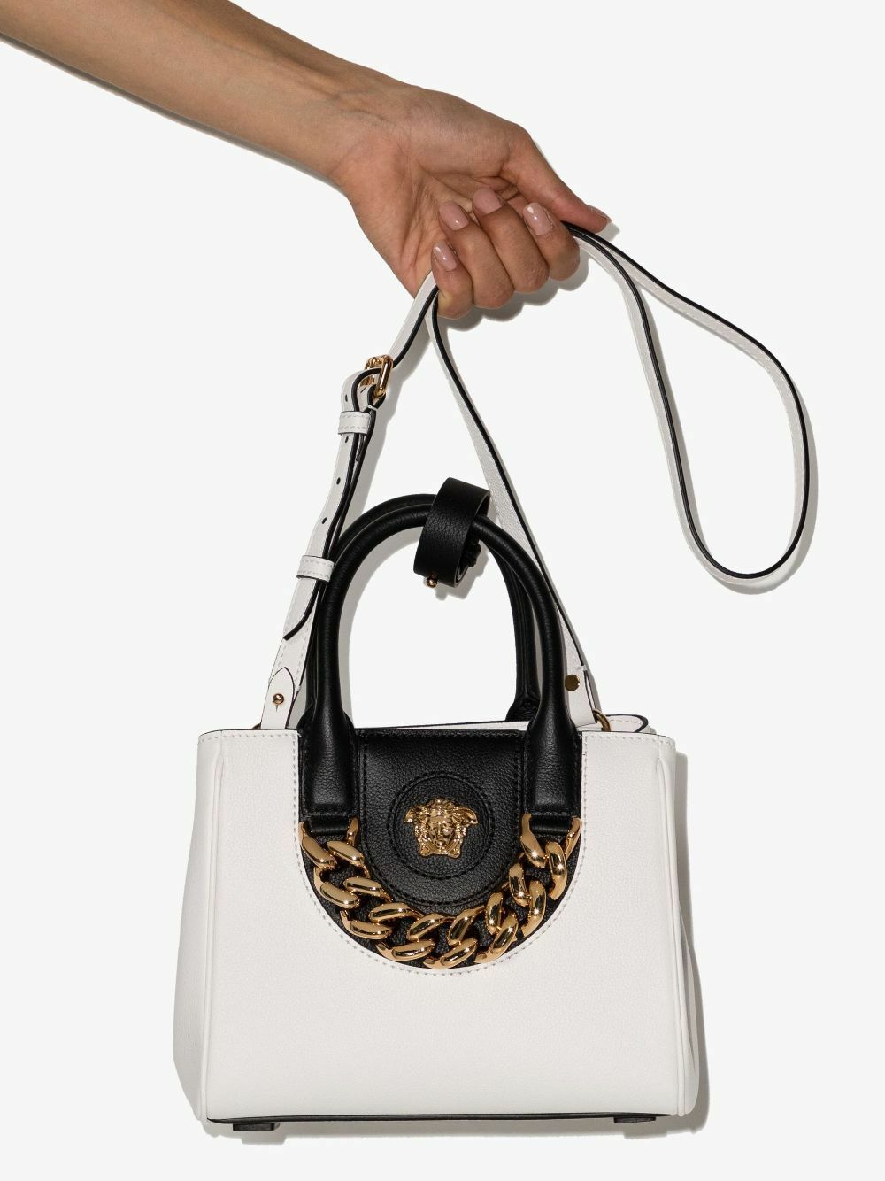 Versace Small La Medusa Top-Handle Bag Versace