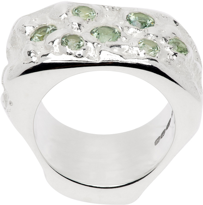 octi Silver Pickle Ring