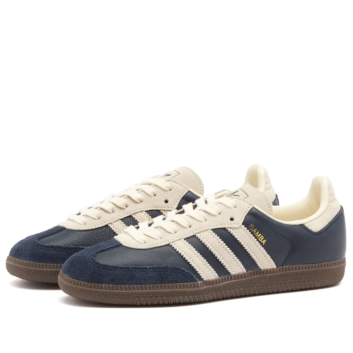 Adidas Samba OG Sneaker in Aurora Ink/Cream White adidas
