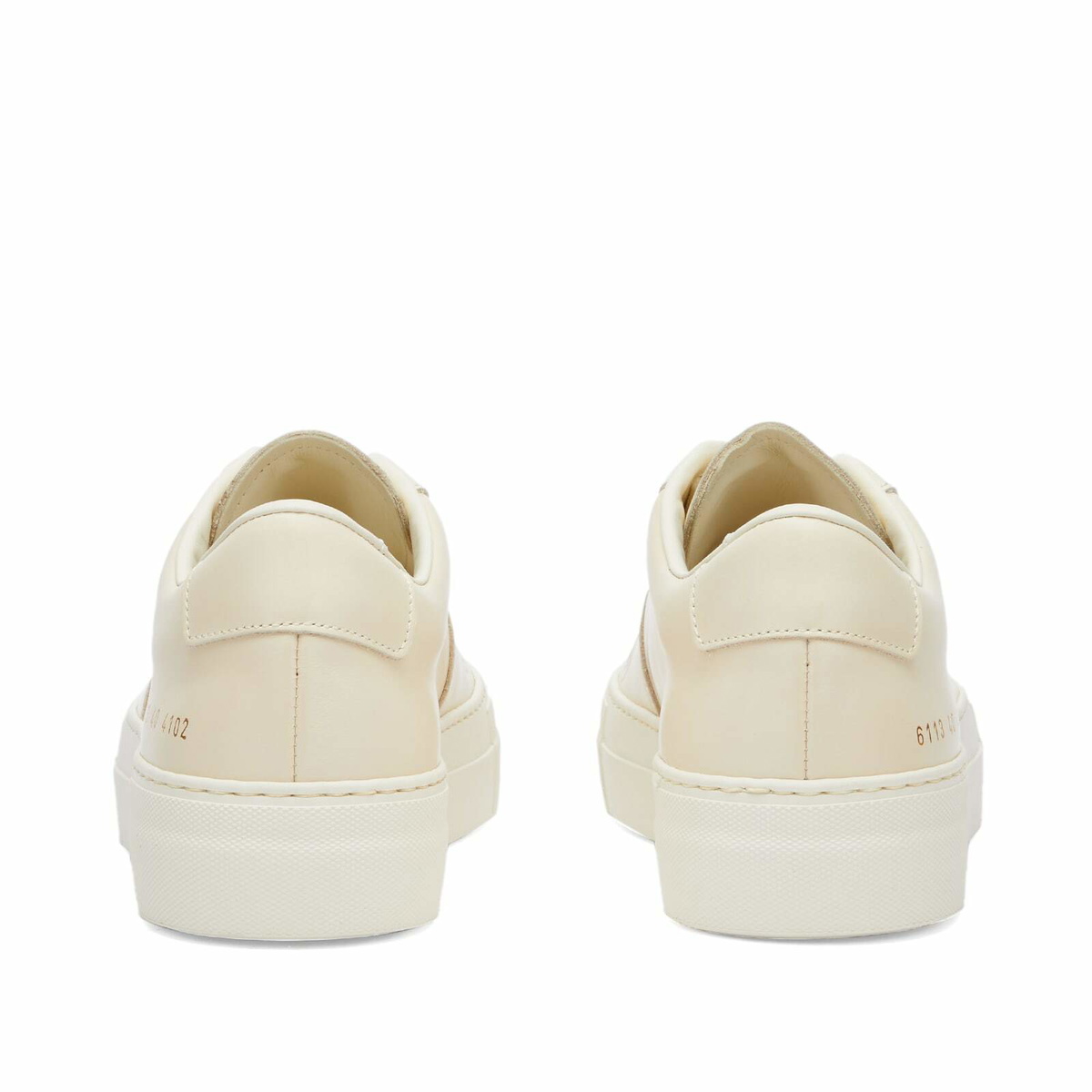 Woman by Common Projects Women's Basketball Super Sneakers in Off White ...