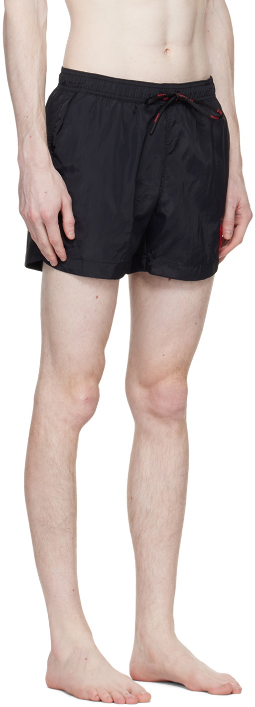 Hugo Black Quick-Drying Swim Shorts Hugo Boss