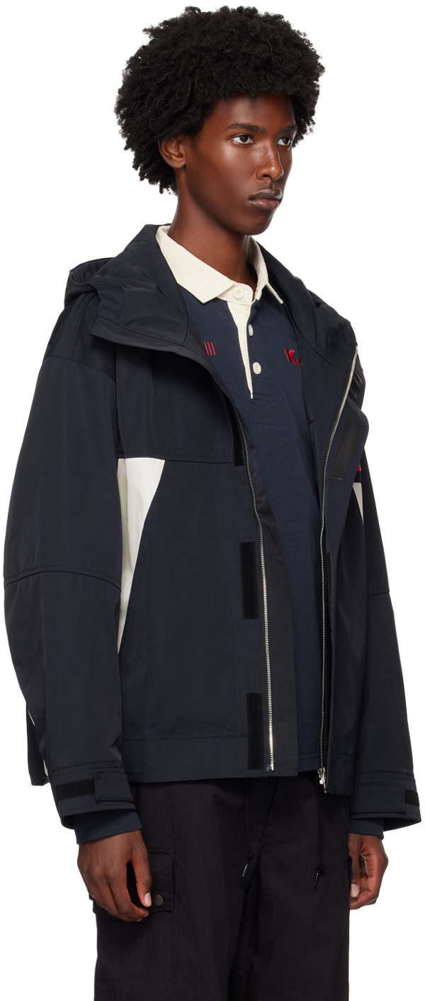 Kijun Navy Shell Jacket Kijun