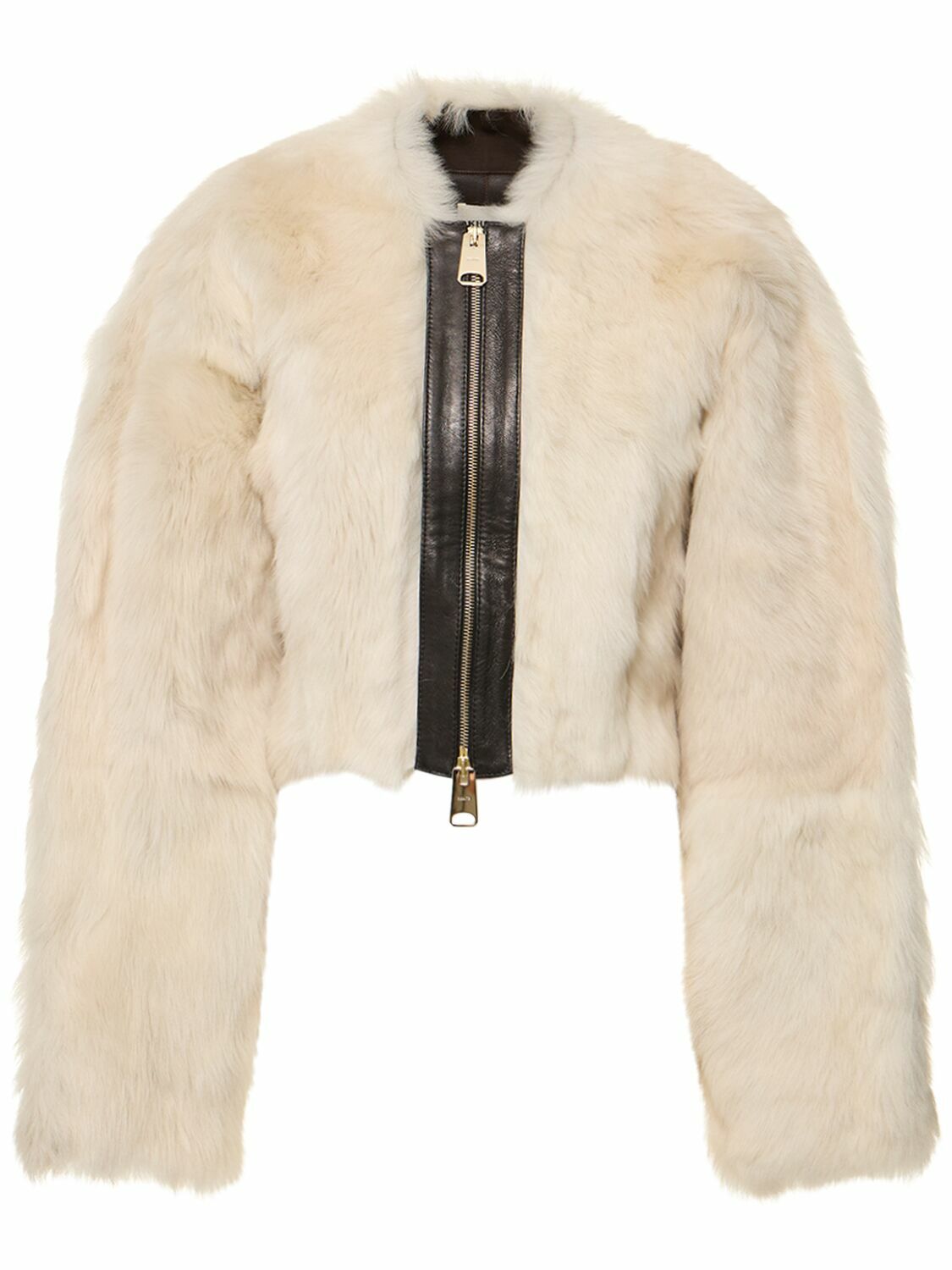 KHAITE - Gracell Fur Jacket Khaite