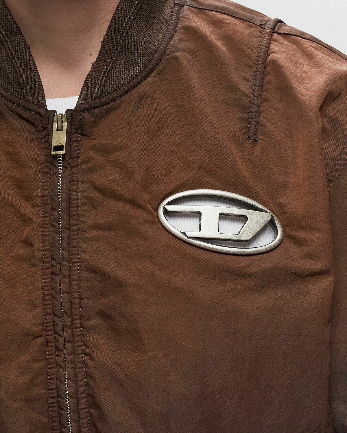 Diesel J Kepes Jacket Brown Bomber Jackets Diesel