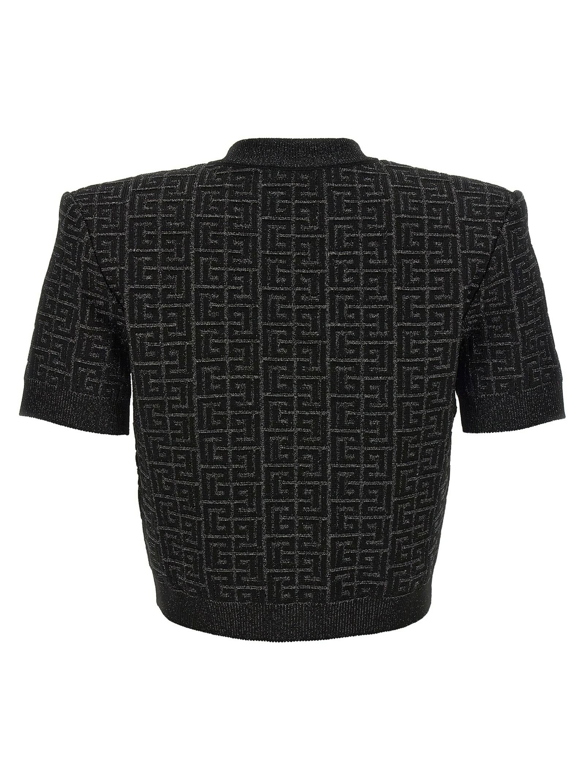 Balmain monogram Cropped Cardigan Balmain