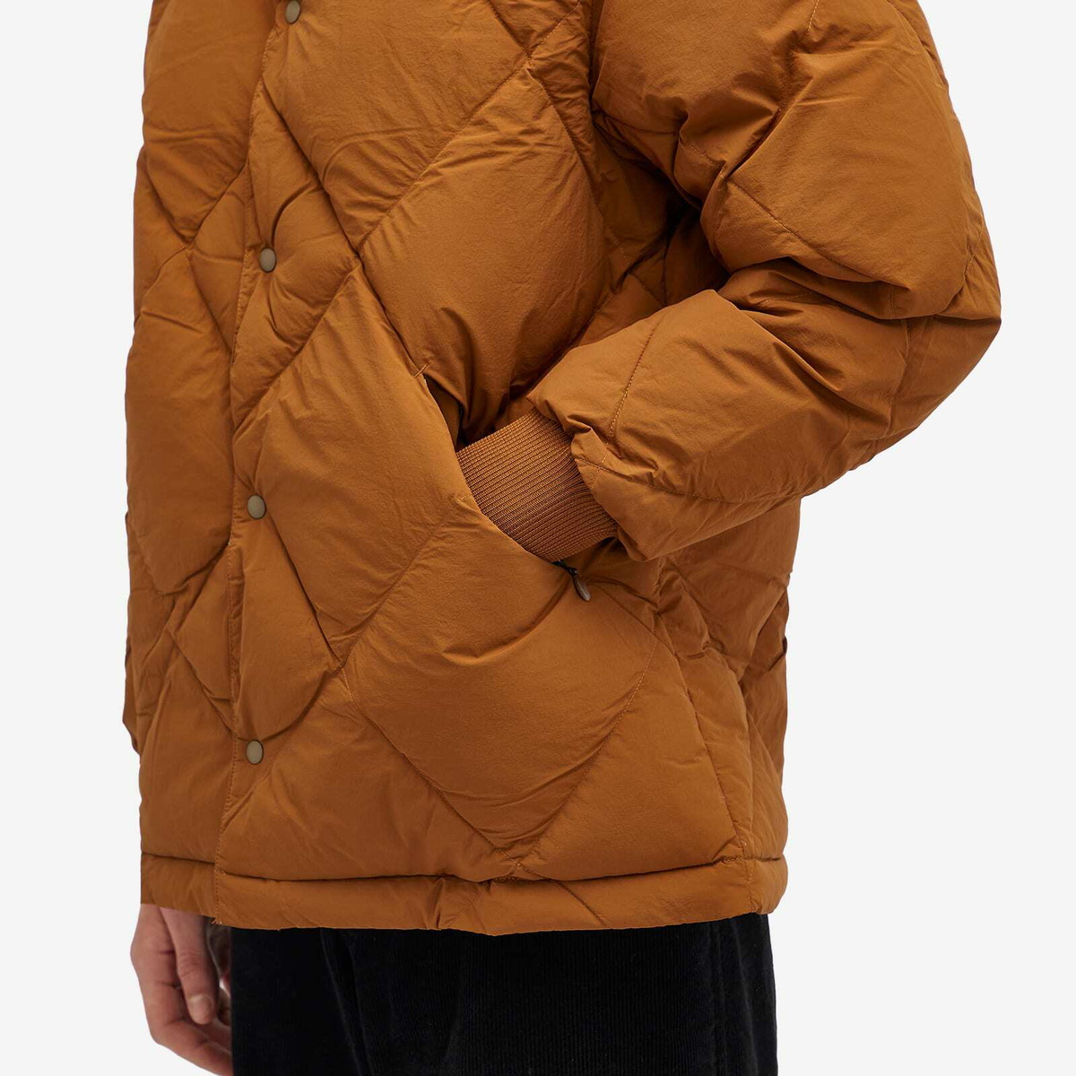 Kestin Men's Dunbar Padded Jacket in Tobacco Recycled Nylon Kestin Hare