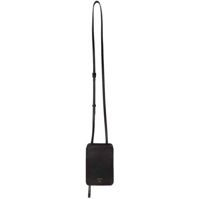 Juun.J Black Strap Wallet Juun.J
