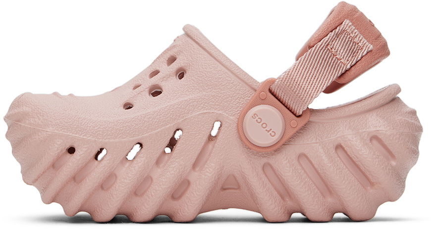Crocs Baby Pink Echo Clogs Crocs