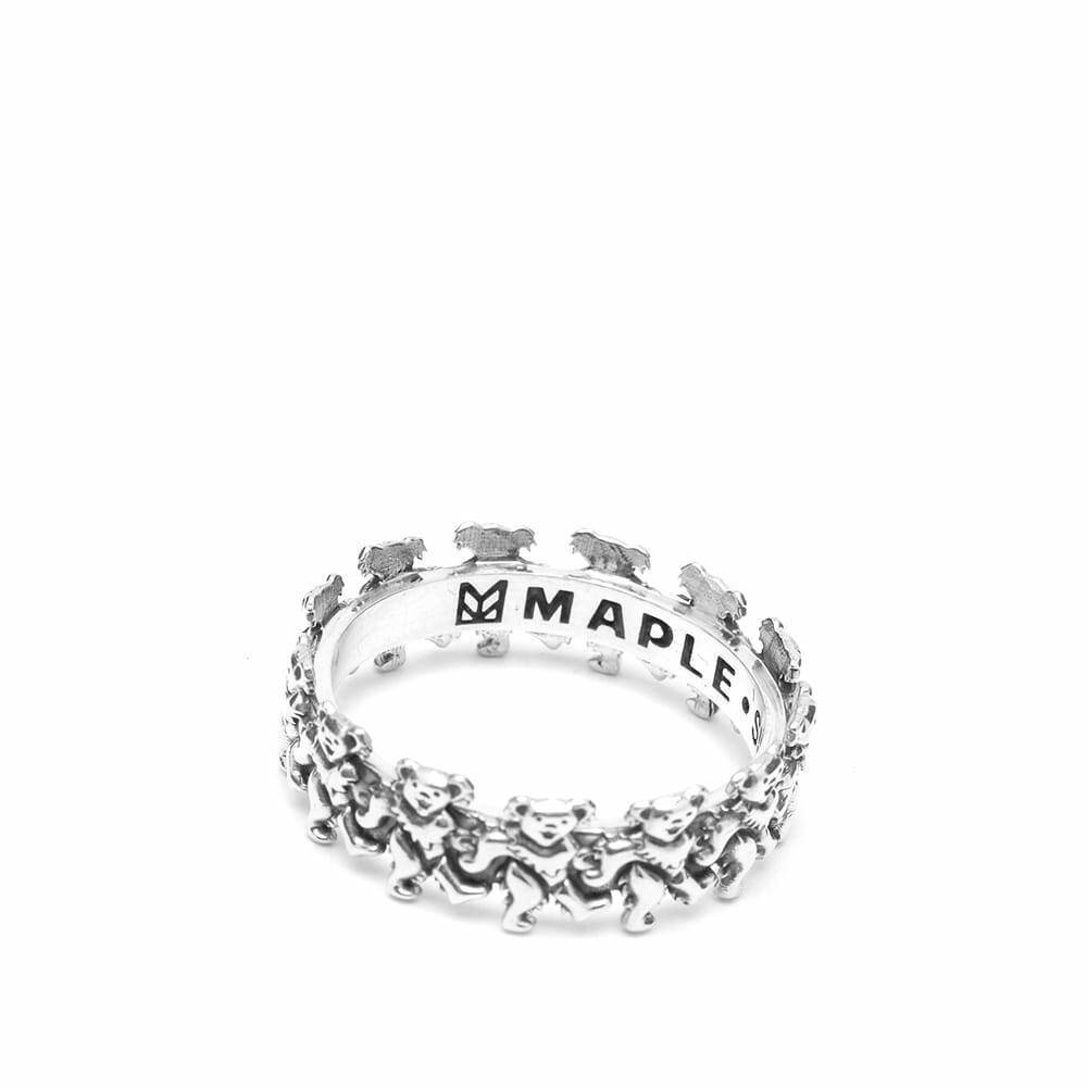 Maple Men's x The Grateful Dead Ring in Silver Maple
