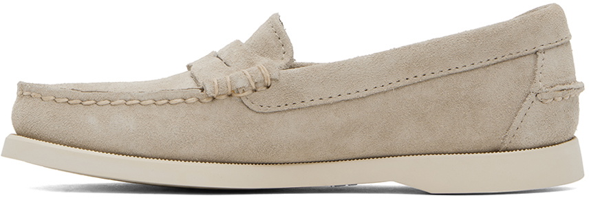 Sebago Beige Dan Boat Flesh Out Loafers Sebago