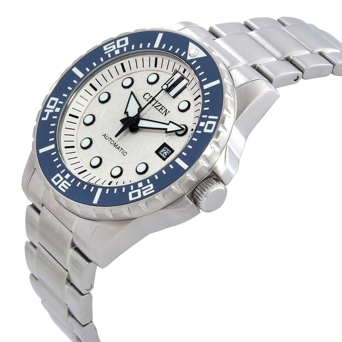Citizen Automatic White Dial Watch NJ0171-81A Citizen