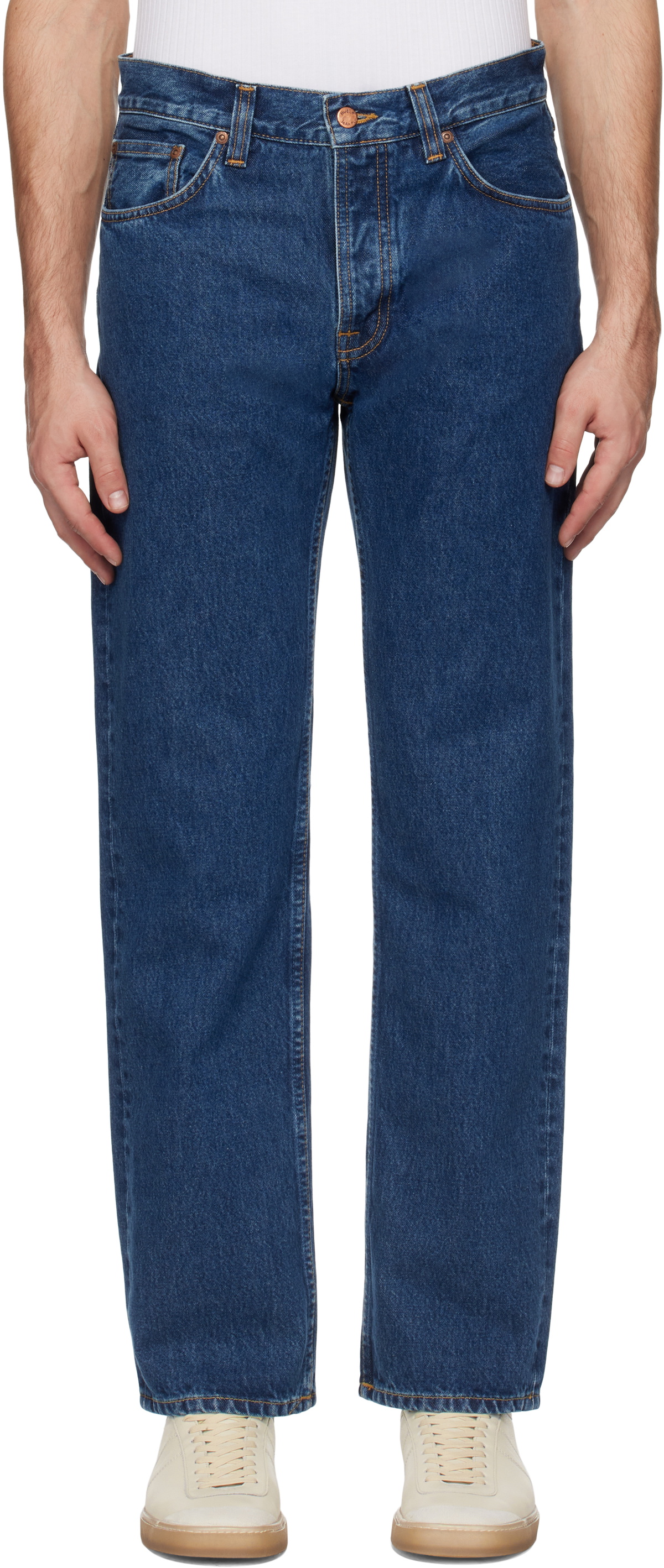 Nudie Jeans Blue Rad Rufus Jeans Nudie Jeans Co