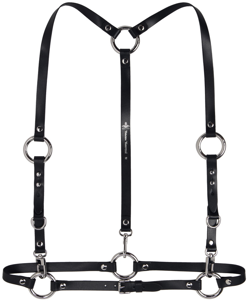 Vivienne Westwood Black Studs Belt Harness Vivienne Westwood