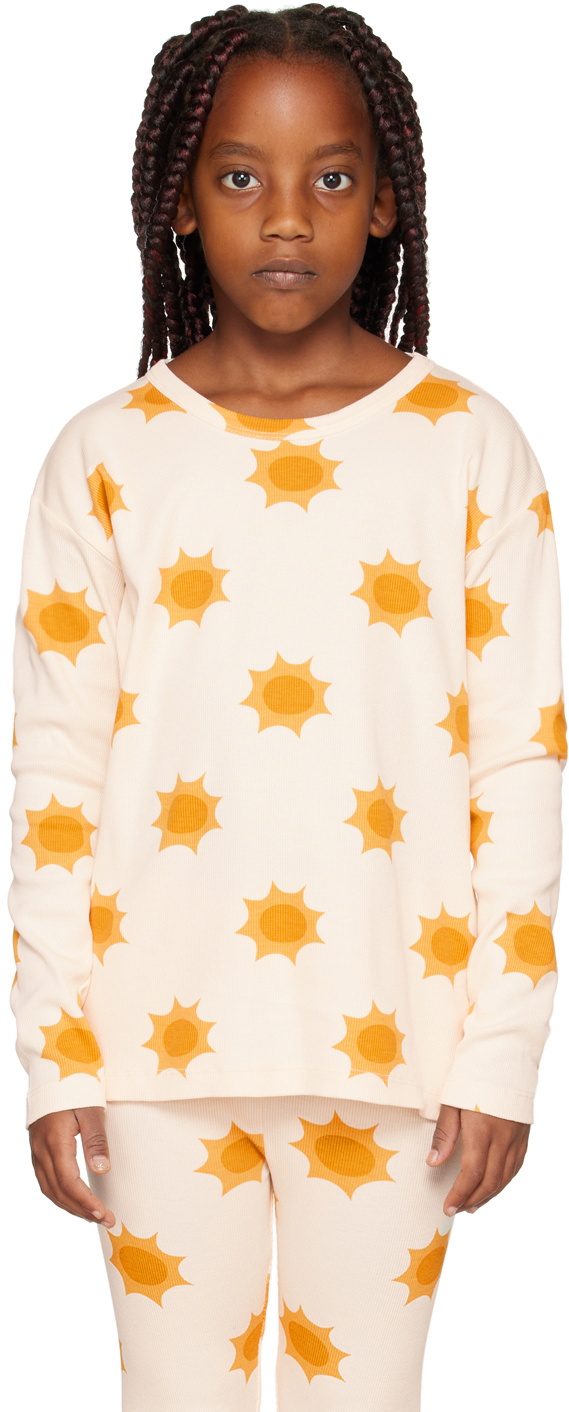 TINYCOTTONS Kids Off-White Sunny T-Shirt TINYCOTTONS