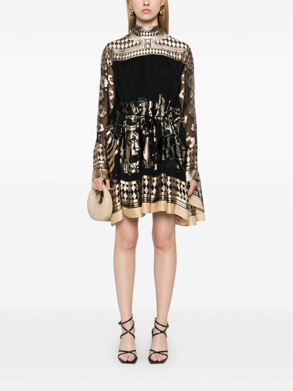 ZIMMERMANN Geometric Pattern Minidress Zimmermann