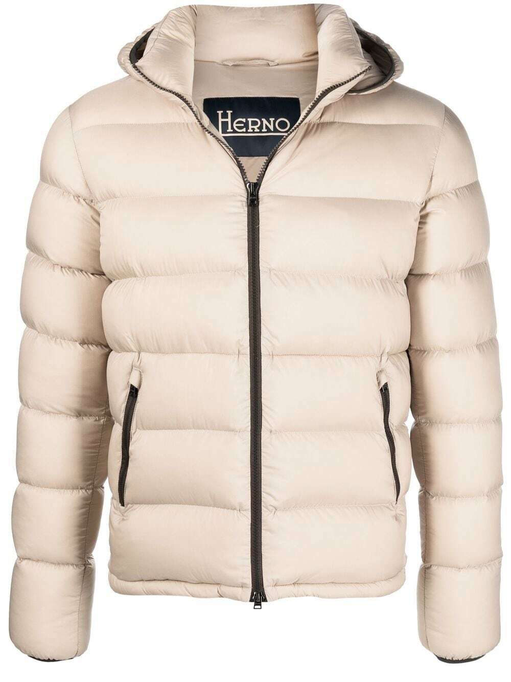 HERNO - Hooded Short Down Jacket Herno