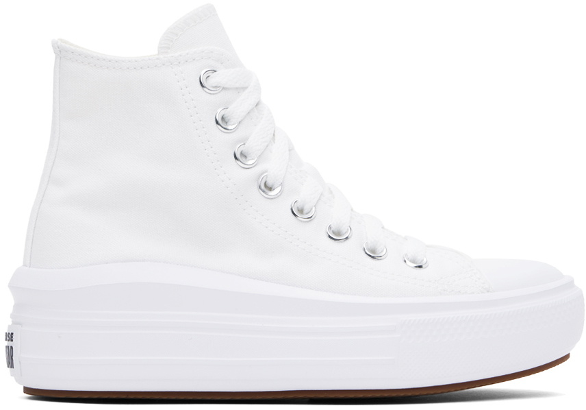 Converse White Chuck Taylor All Star Move High Top Sneakers Converse