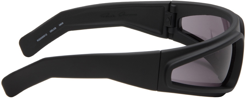 Rick Owens Black Ryder Sunglasses Rick Owens