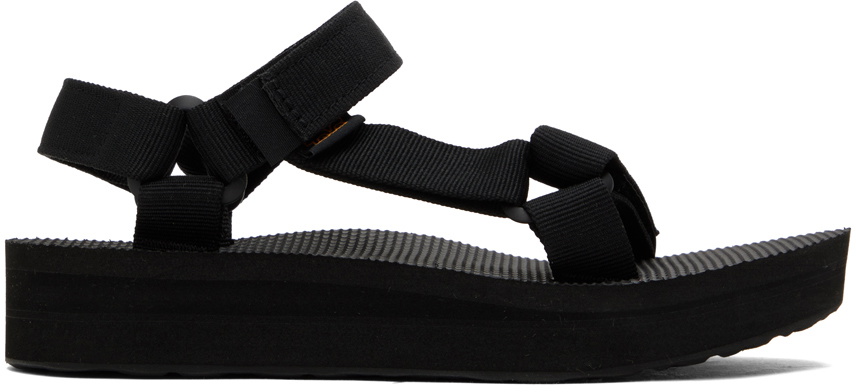 Teva Black Midform Universal Sandals Teva