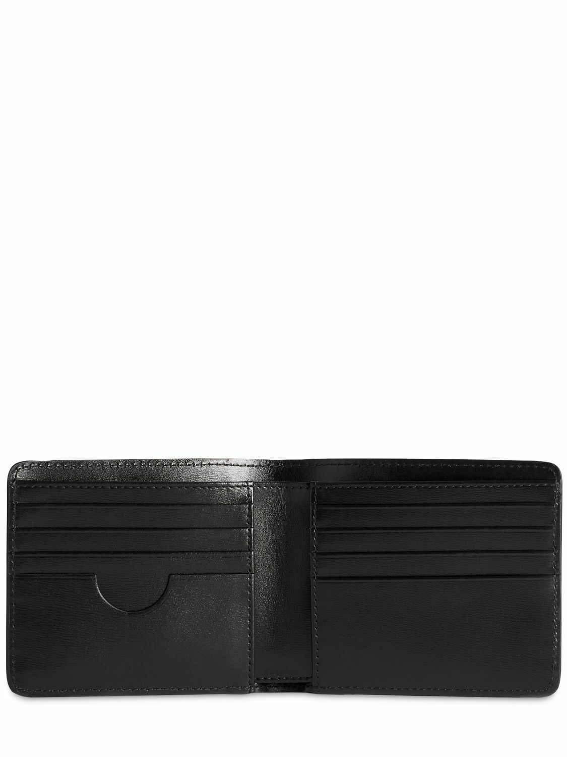 AMI PARIS - Palmellato Leather Billfold Wallet AMI