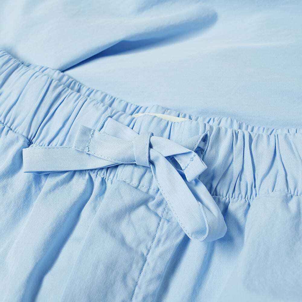 Tekla Fabrics Men's Sleep Pant in Shirt Blue Tekla Fabrics