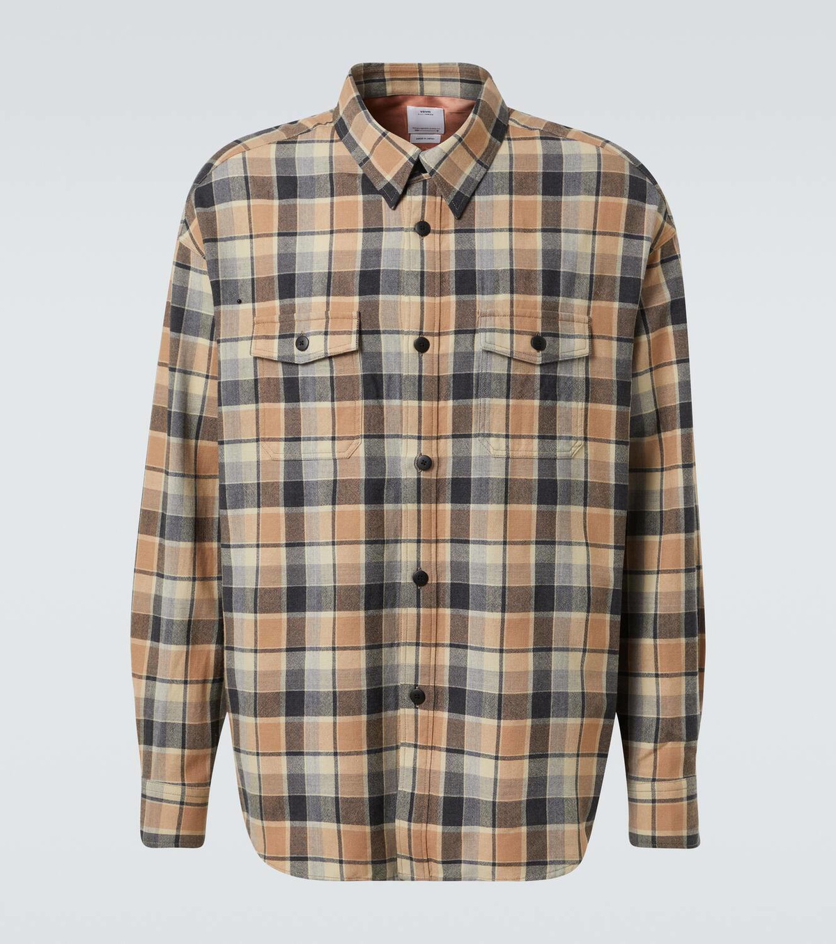 Visvim Lumber Check wool and linen shirt Visvim