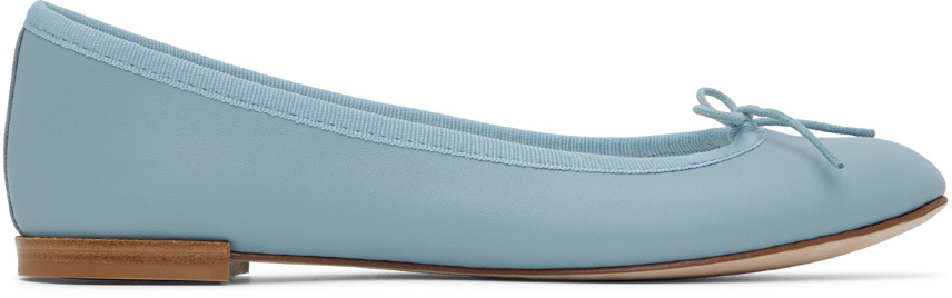 Repetto Blue Cendrillon Ballerina Flats Repetto