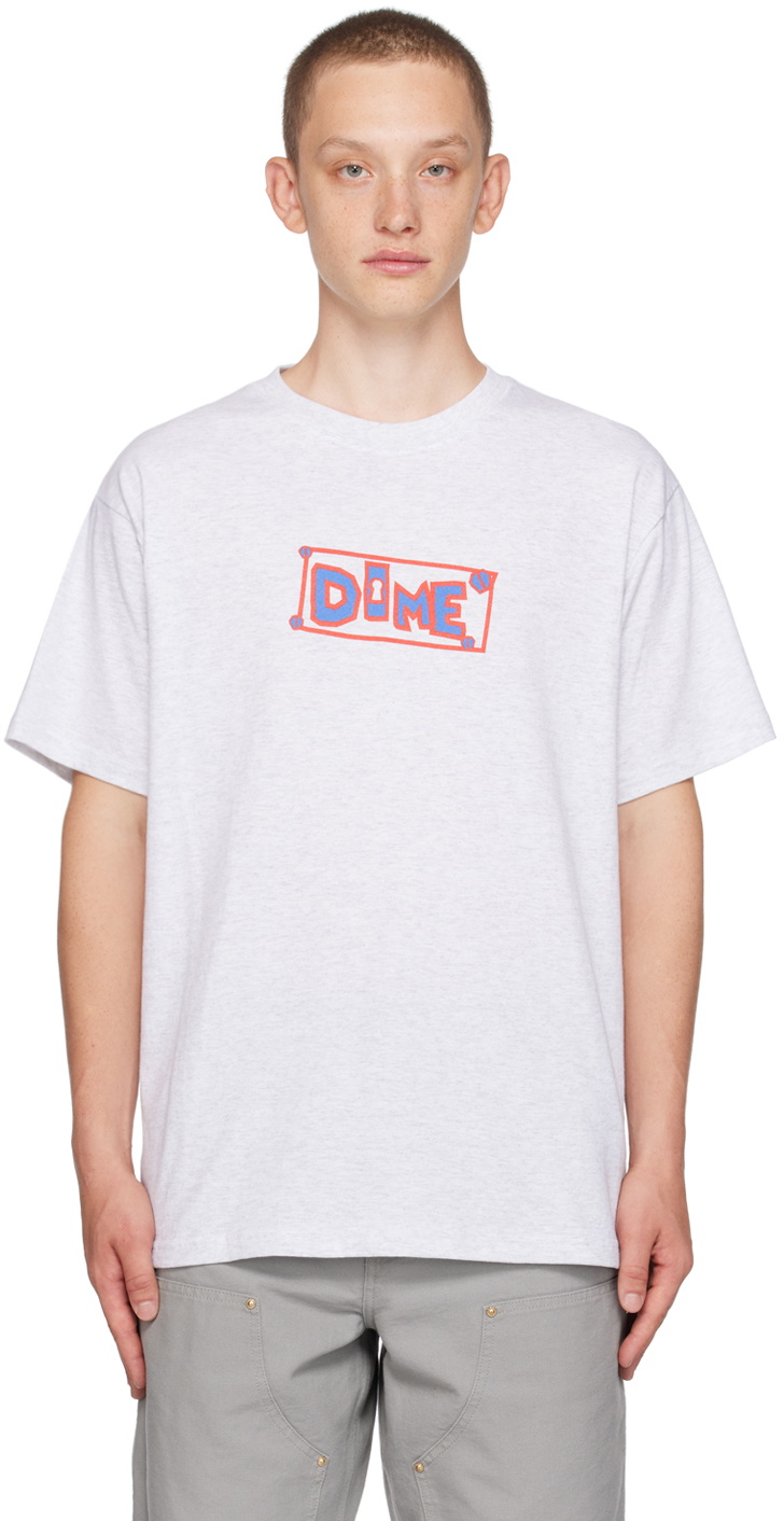 Dime Gray Key T-Shirt Dime