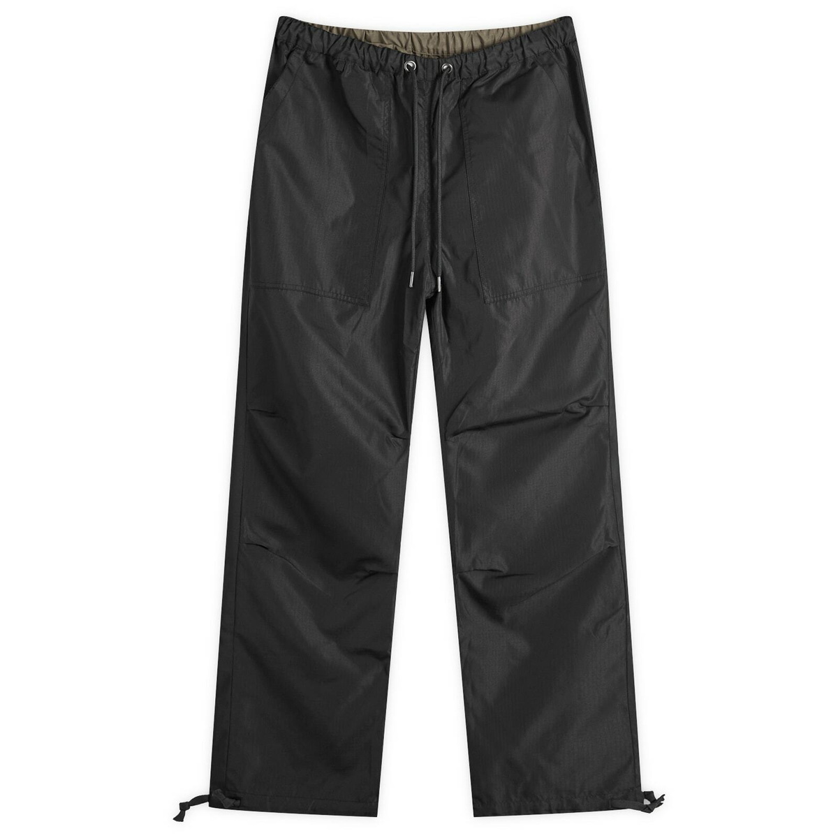Taion Men's Military Reversible Pants in Black Taion Extra