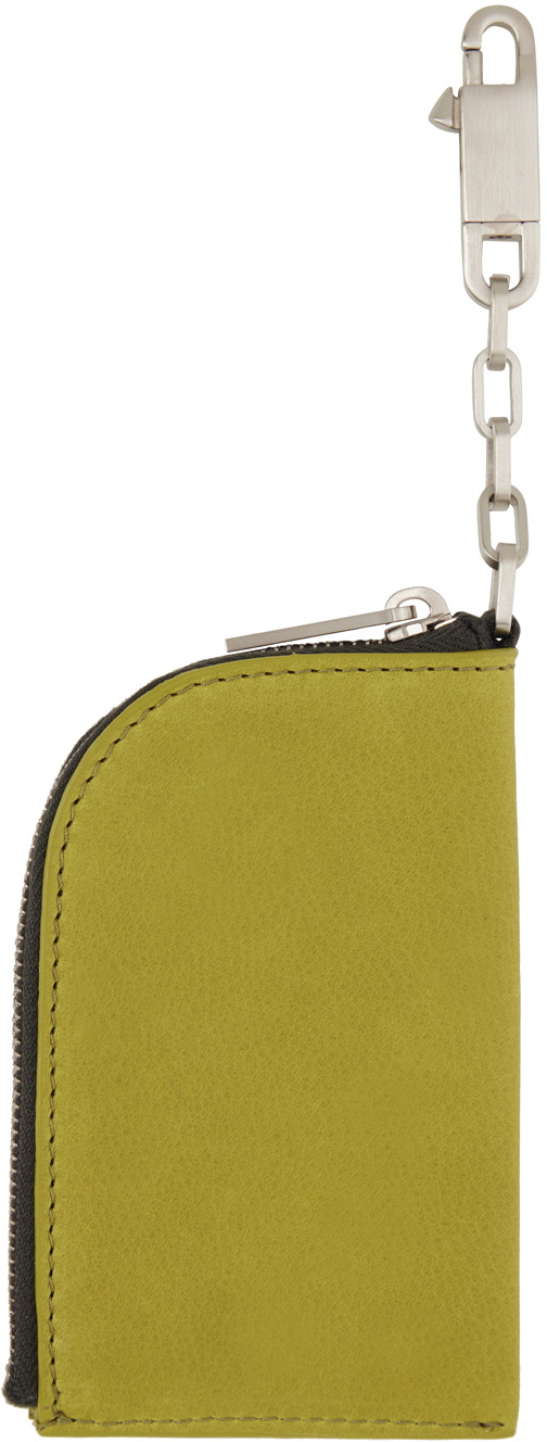 Rick Owens Yellow Hook Wallet Rick Owens