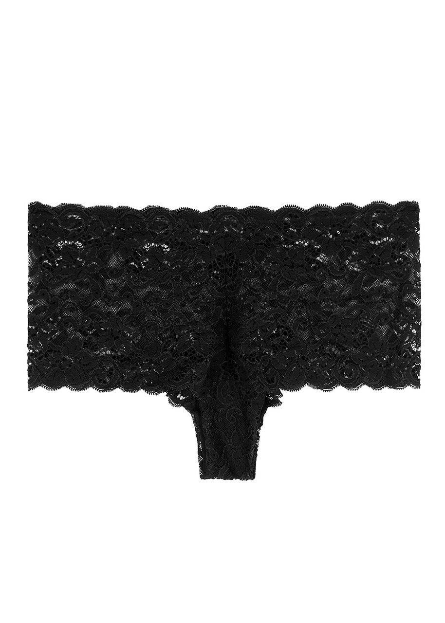 Hanro Moments Lace Briefs Black Hanro