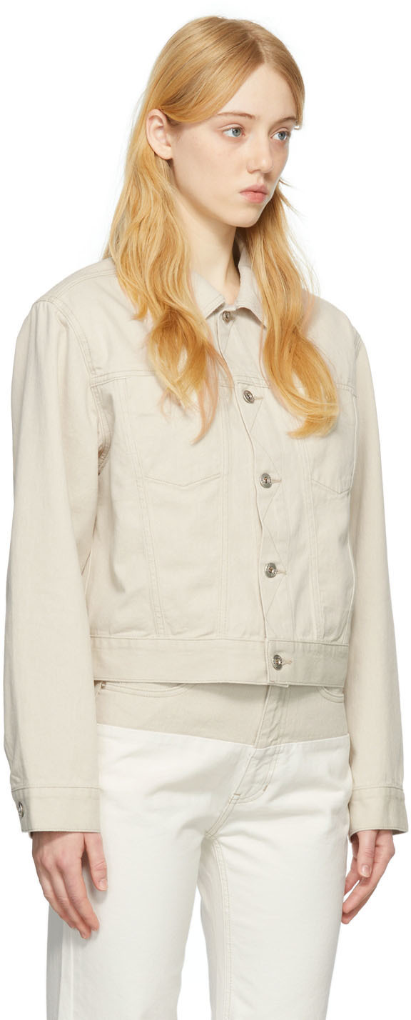 DRAE Beige Denim Jacket DRAE