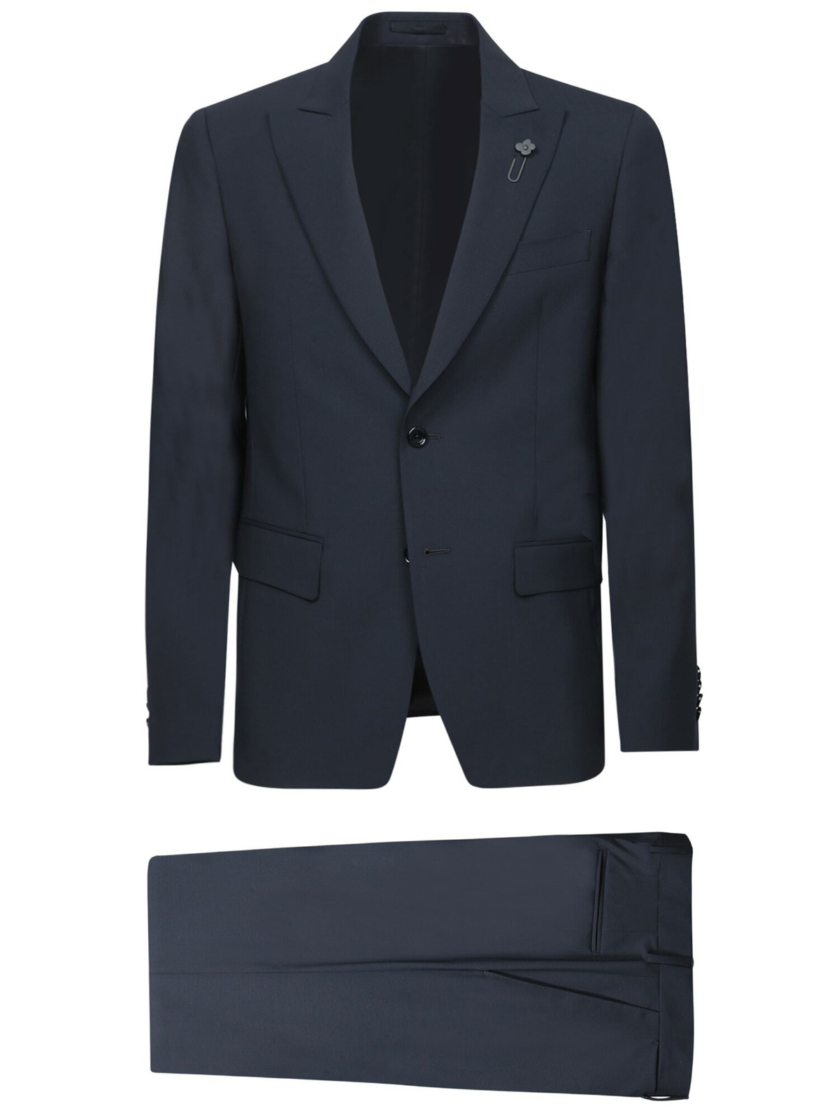 Lardini Blue Single Breasted Suit Lardini