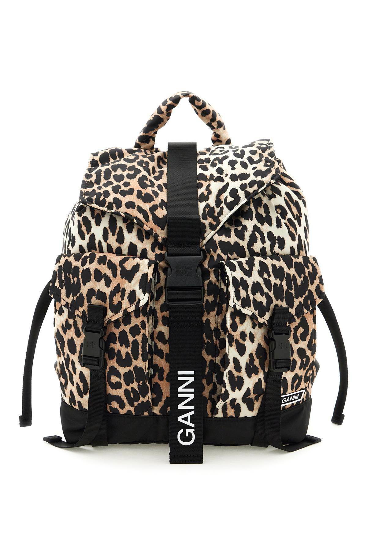 Ganni leo Multicolor Recycled Polyester Backpack GANNI