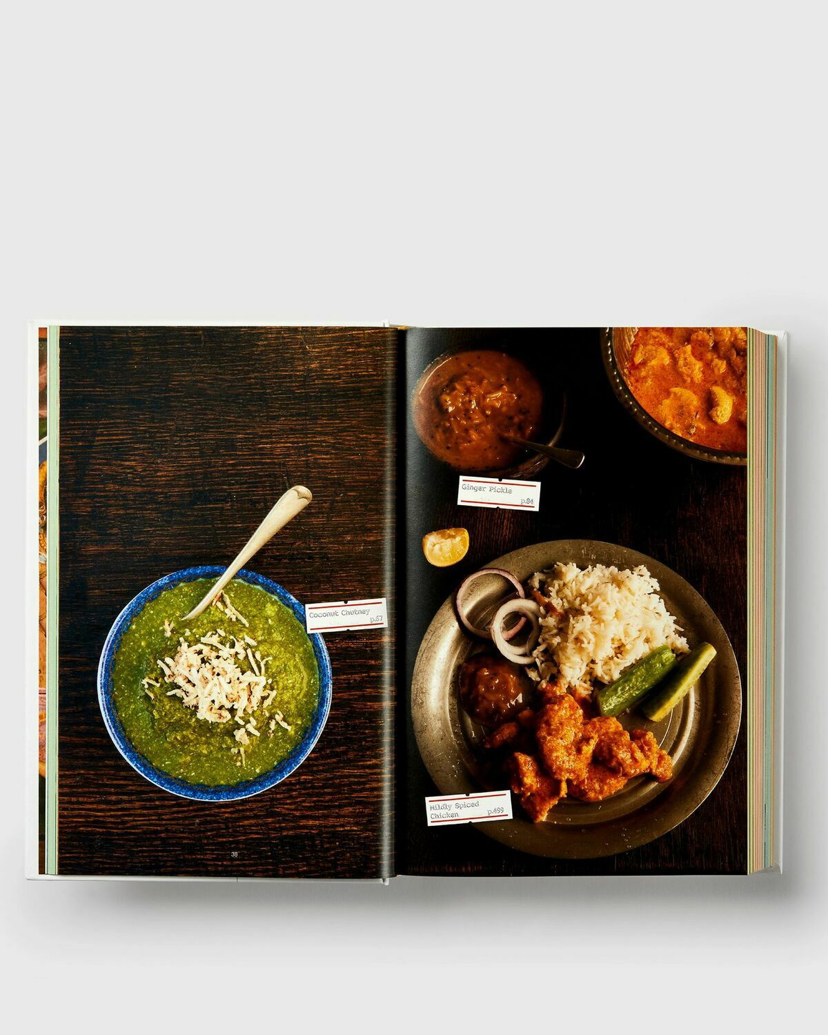 Phaidon "India: The Cookbook" By Pushpesh Pant Multi Food Phaidon