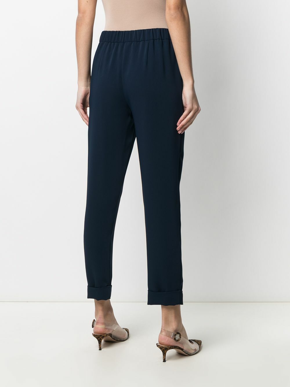 PAROSH - Cropped Slim Trousers Parosh