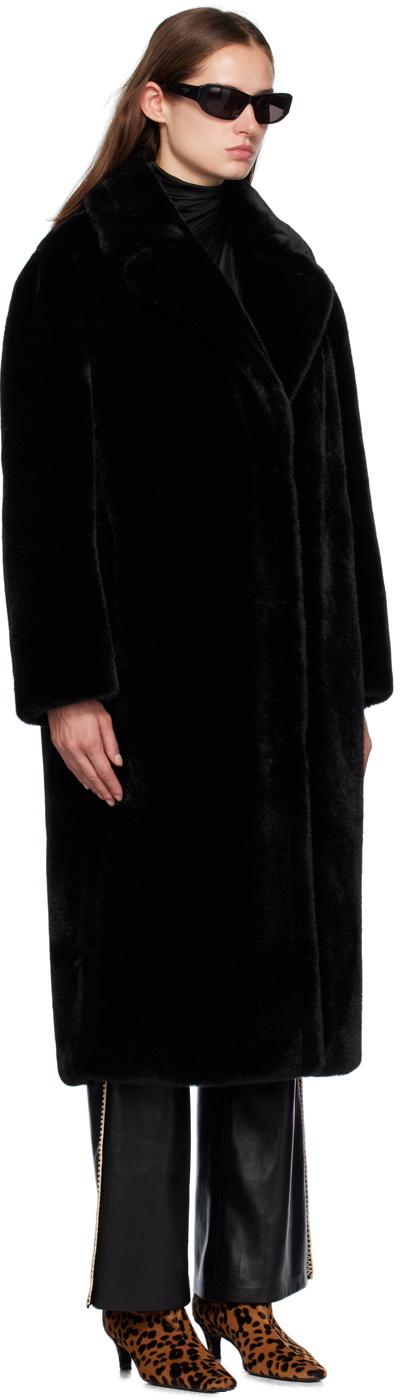 Stand Studio Black Maria Faux-Fur Coat Stand Studio