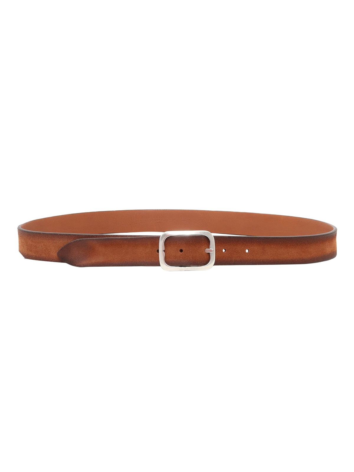 Orciani Brown Leather Belt Orciani
