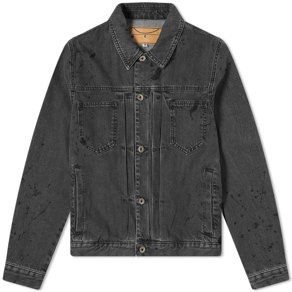 McQ Alexander McQueen Pleated Denim Jacket McQ Alexander McQueen