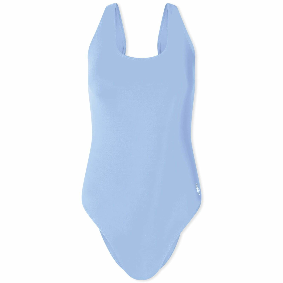 Sporty & Rich Women's Carla Swim Suit in Periwinkle Sporty & Rich
