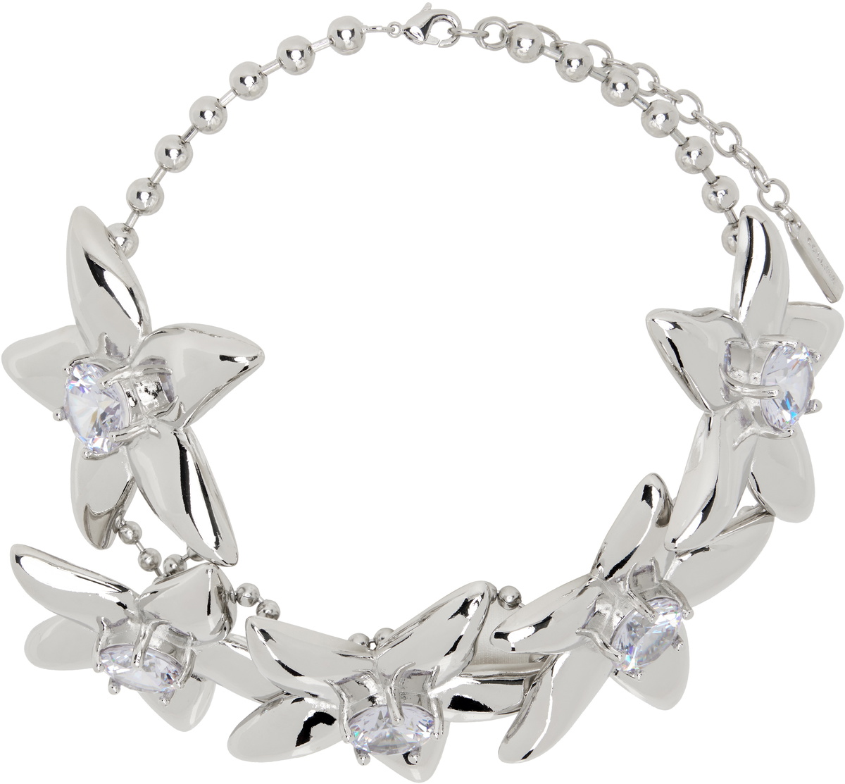 Collina Strada Silver Mega Starling Necklace Collina Strada