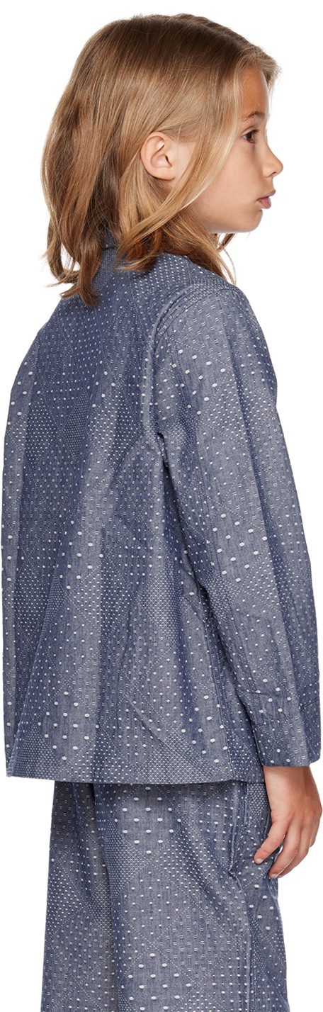 Our Legacy Kids Blue Archive Box Jacket Our Legacy