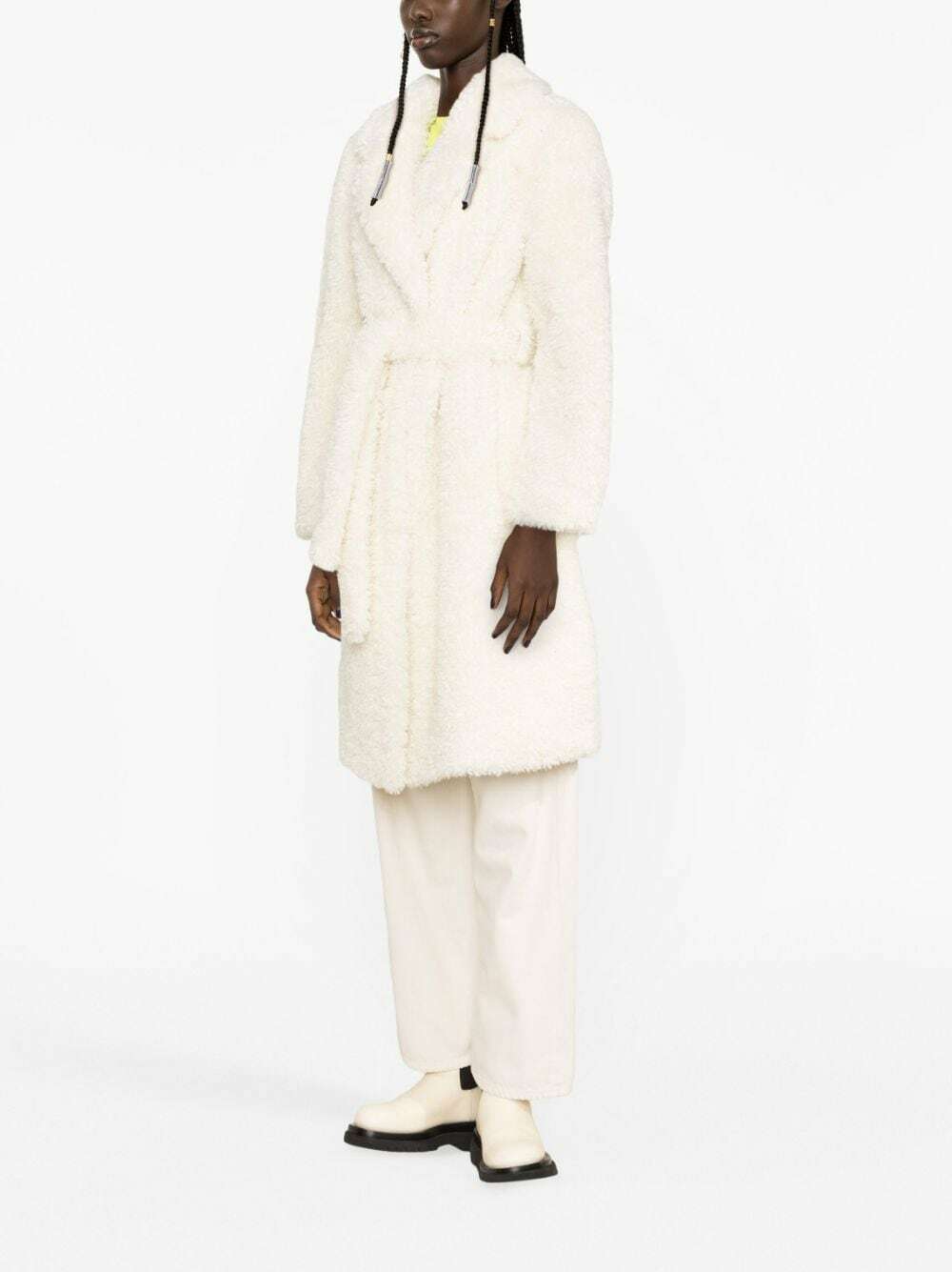 PAROSH - Long Faux Fur Coat Parosh