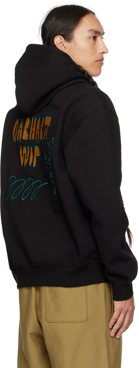 Carhartt Work In Progress Black Signature Hoodie Carhartt WIP